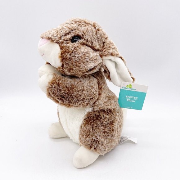 Walmart | Toys | Walmart Celebrate Easter Plush Bunny Rabbit Brown ...